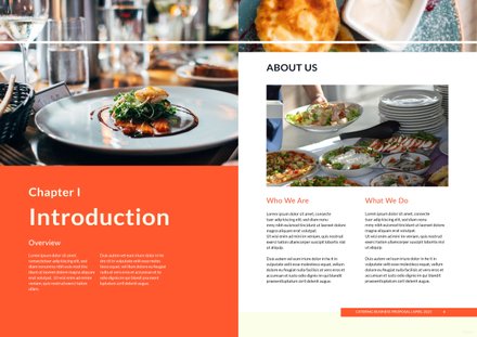 Catering Business Proposal Template in Microsoft Word, Publisher, Adobe ...
