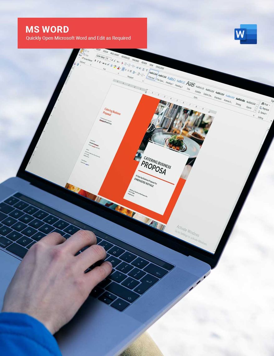 Catering Business Proposal Template - Google Docs, Word, Apple Pages ...