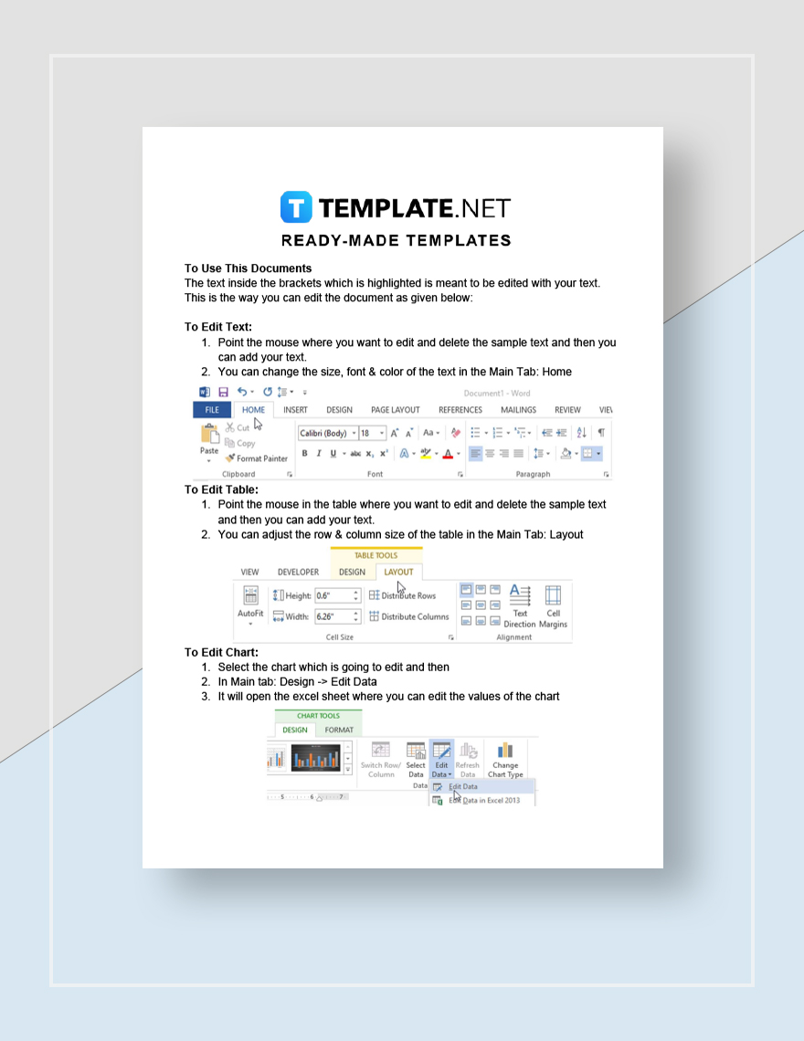 Product Order Form Template in Google Docs, Google Sheets, Excel, Pages, Word, Numbers ...