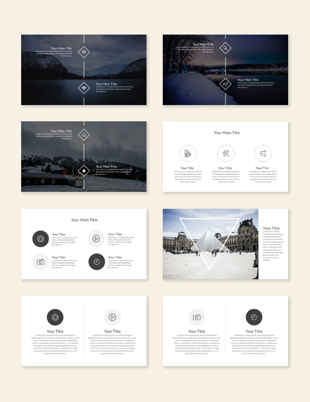 Business Powerpoint Presentation Template - Apple Keynote, PowerPoint ...