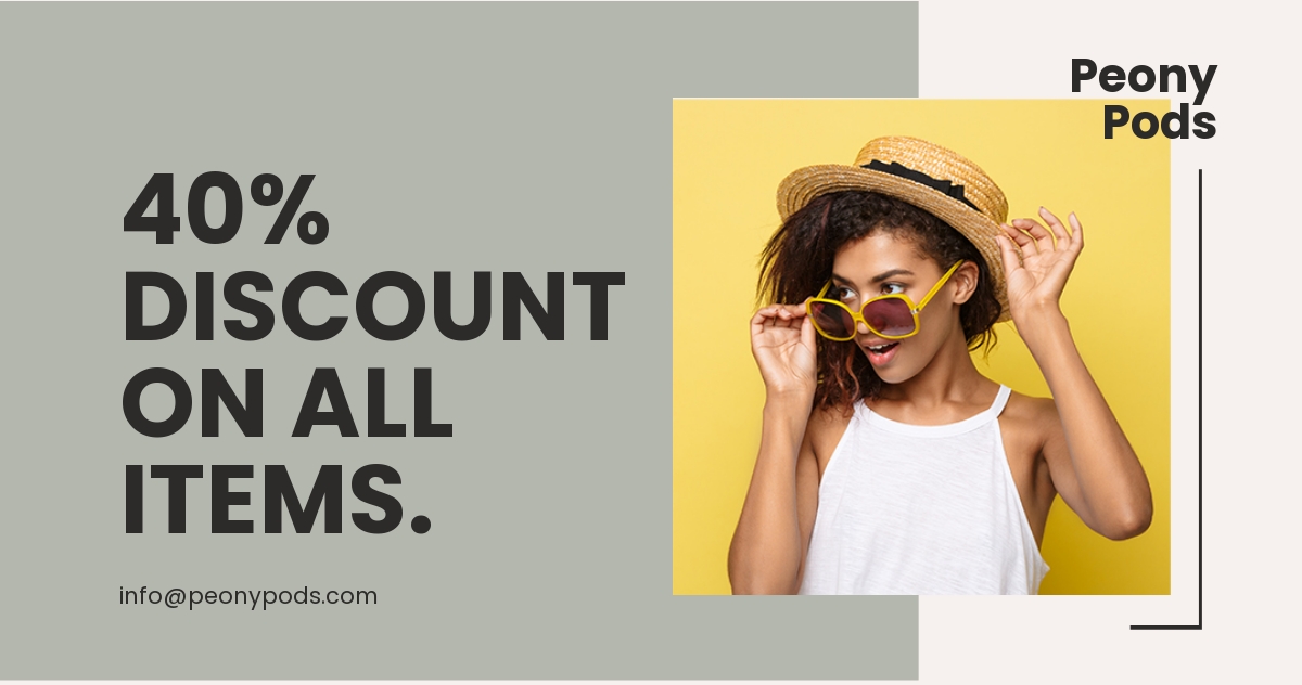 Trendy Fashion Sale LinkedIn Blog Post Template