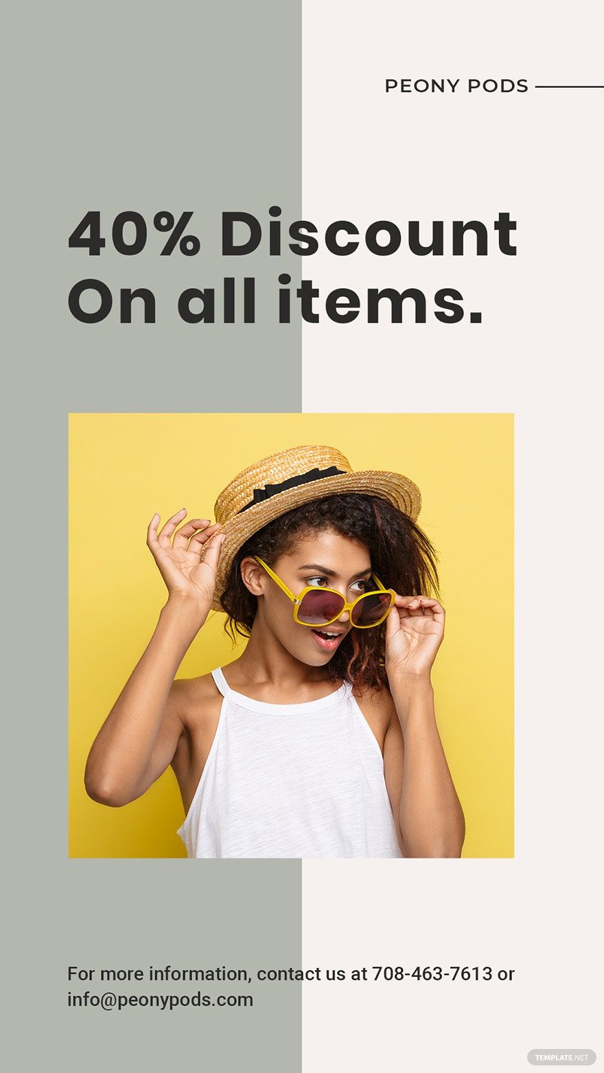 Trendy Fashion Sale Instagram Post Template - PSD | Template.net