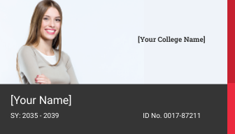 Printable College ID Card Template - Edit Online & Download Example ...