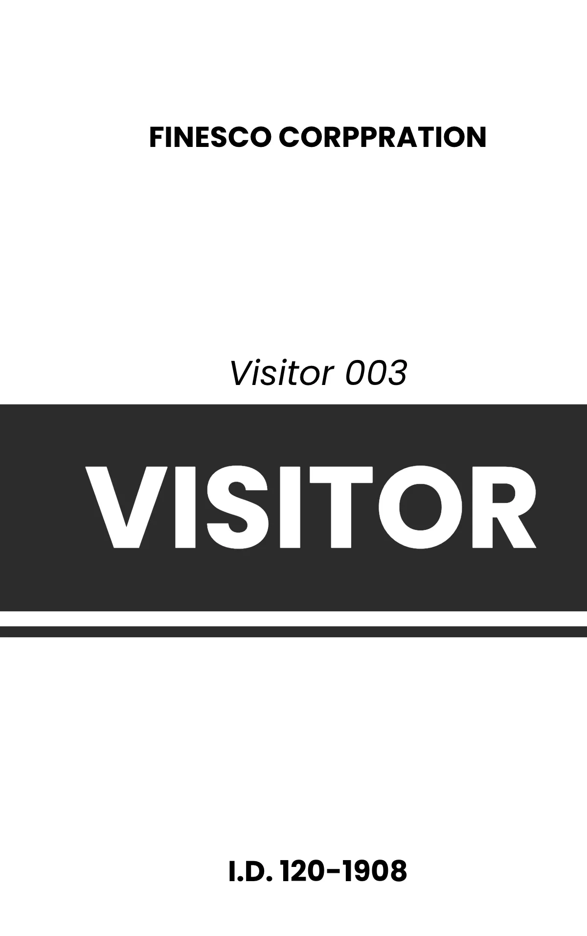 Free Guest ID Card Templates Examples Template Free Guest ID Card Templates Examples Template