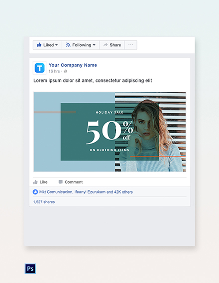 Holiday Collection Sale Instagram Post Template - PSD | Template.net