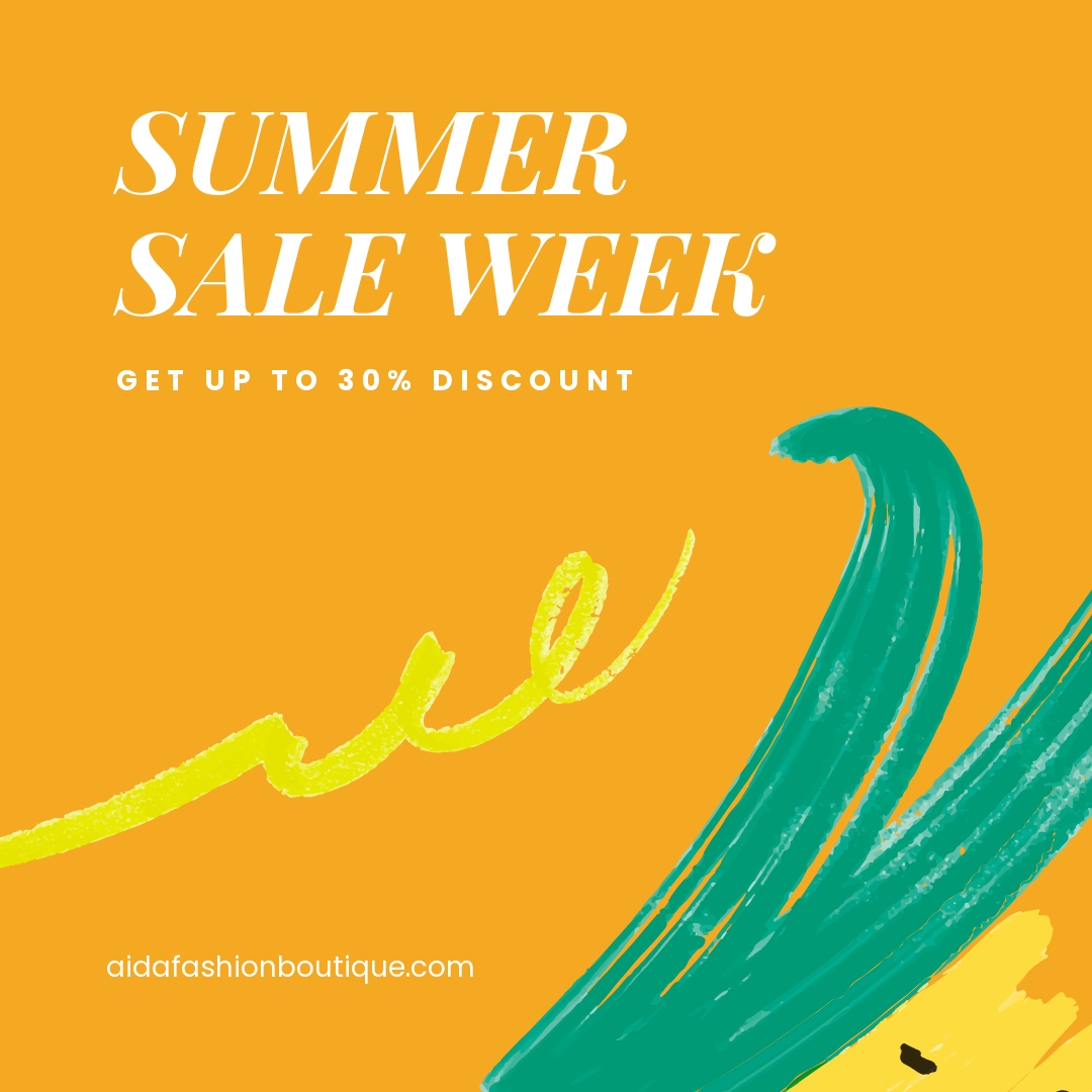 Summer Sale Facebook Post Template - PSD | Template.net