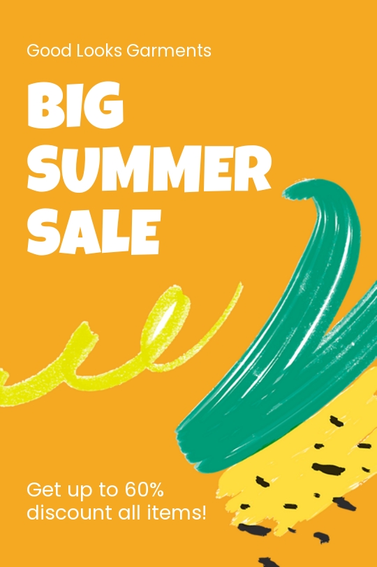 Summer Sale Facebook Post Template - PSD | Template.net