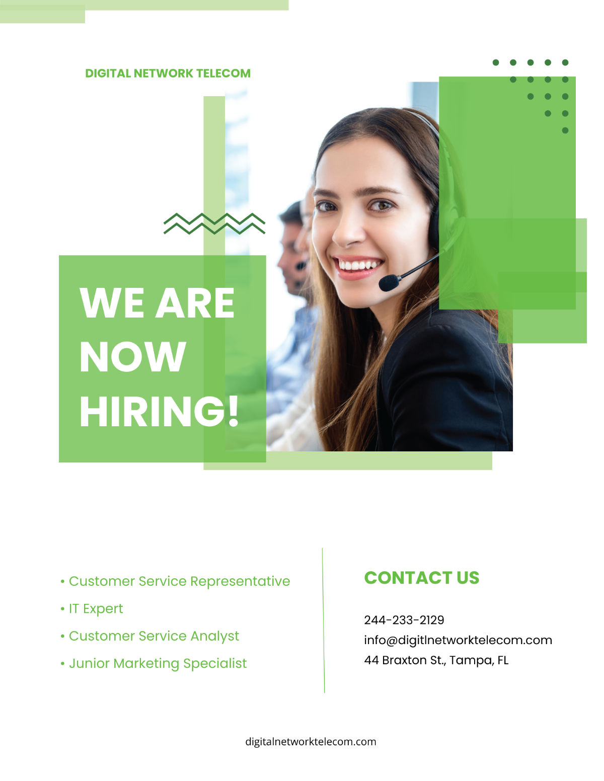 Free Job Flyer Templates Editable And Printable
