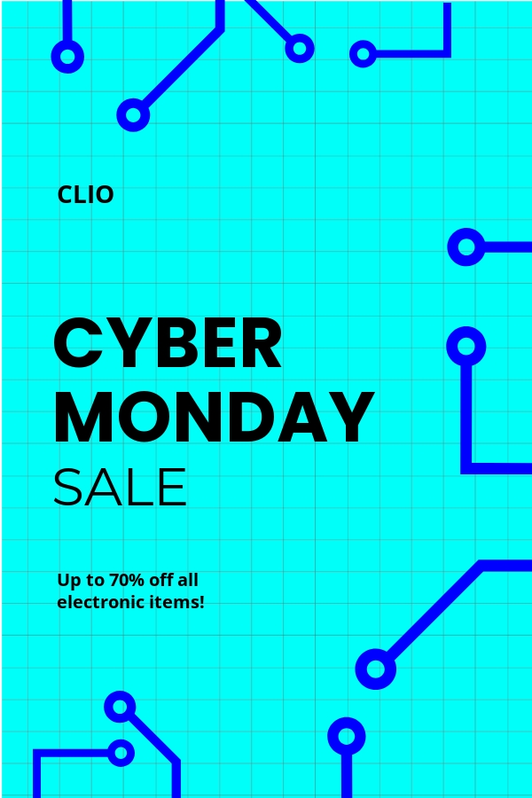 Cyber Monday Facebook Cover Template - Illustrator, PSD | Template.net