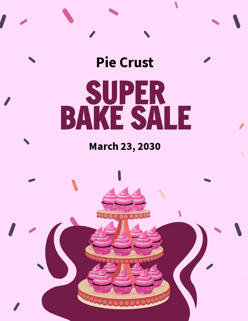 Bake Off Flyer Template