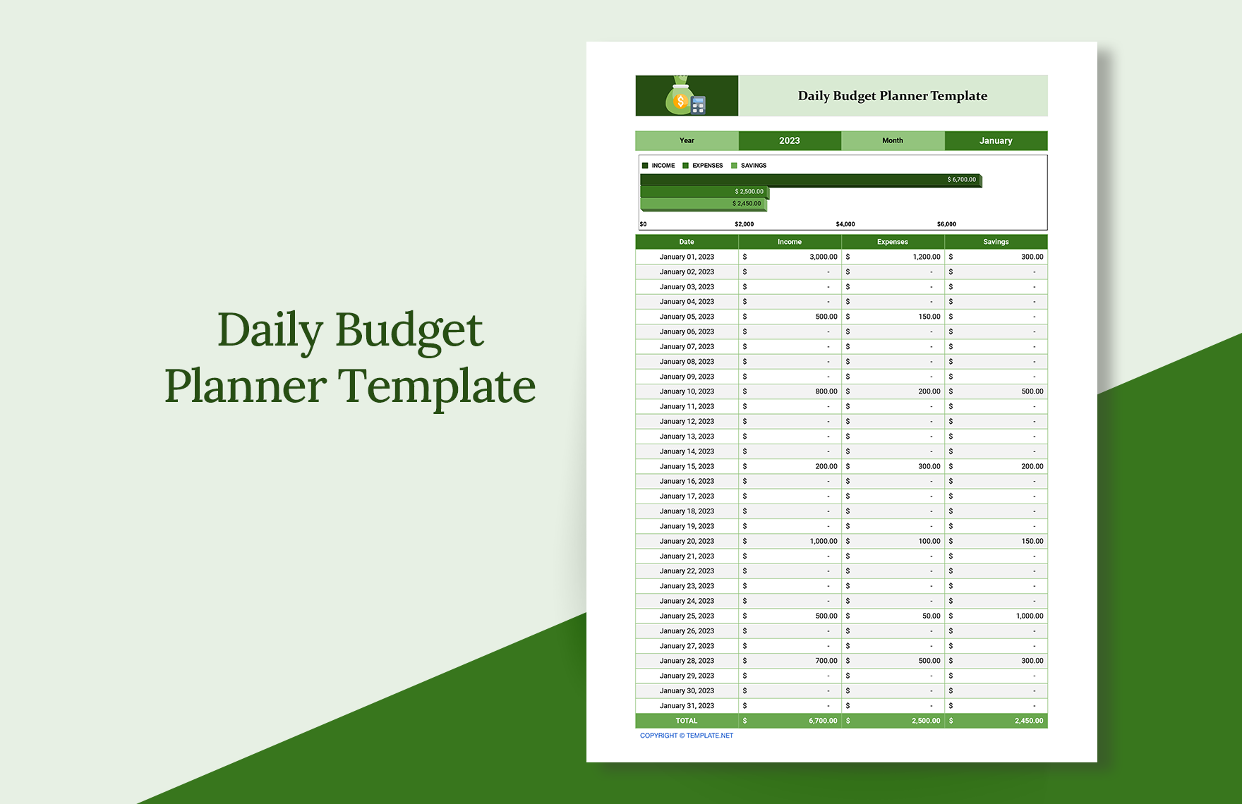 Daily Budget Planner Template Download In Word Google Docs Excel PDF Google Sheets Apple 