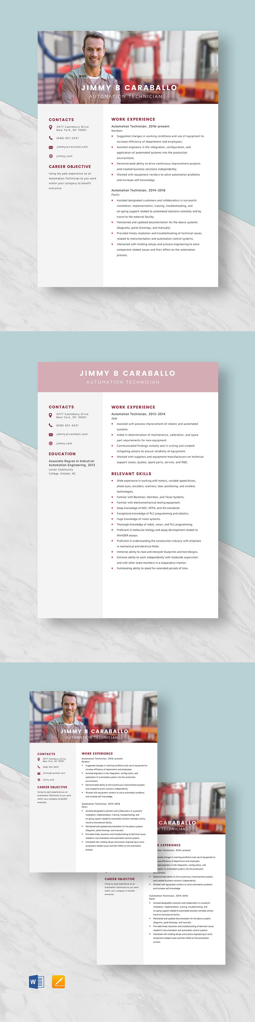 Free Automation QA Engineer Resume Template - Word, Apple Pages ... Free Automation QA Engineer Resume Template - Word, Apple Pages ...