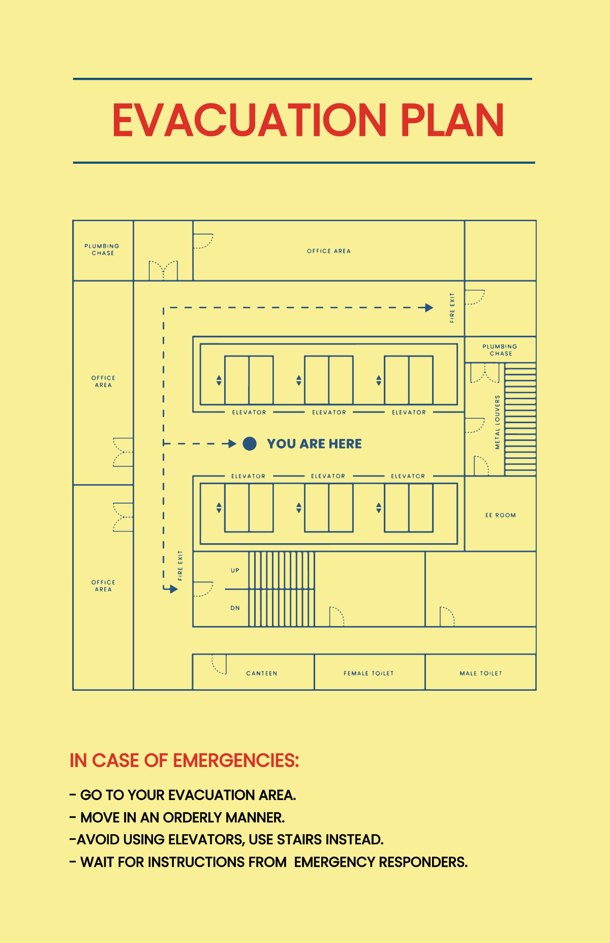 FREE Evacuation Plan Template Download In Word Google Docs PDF