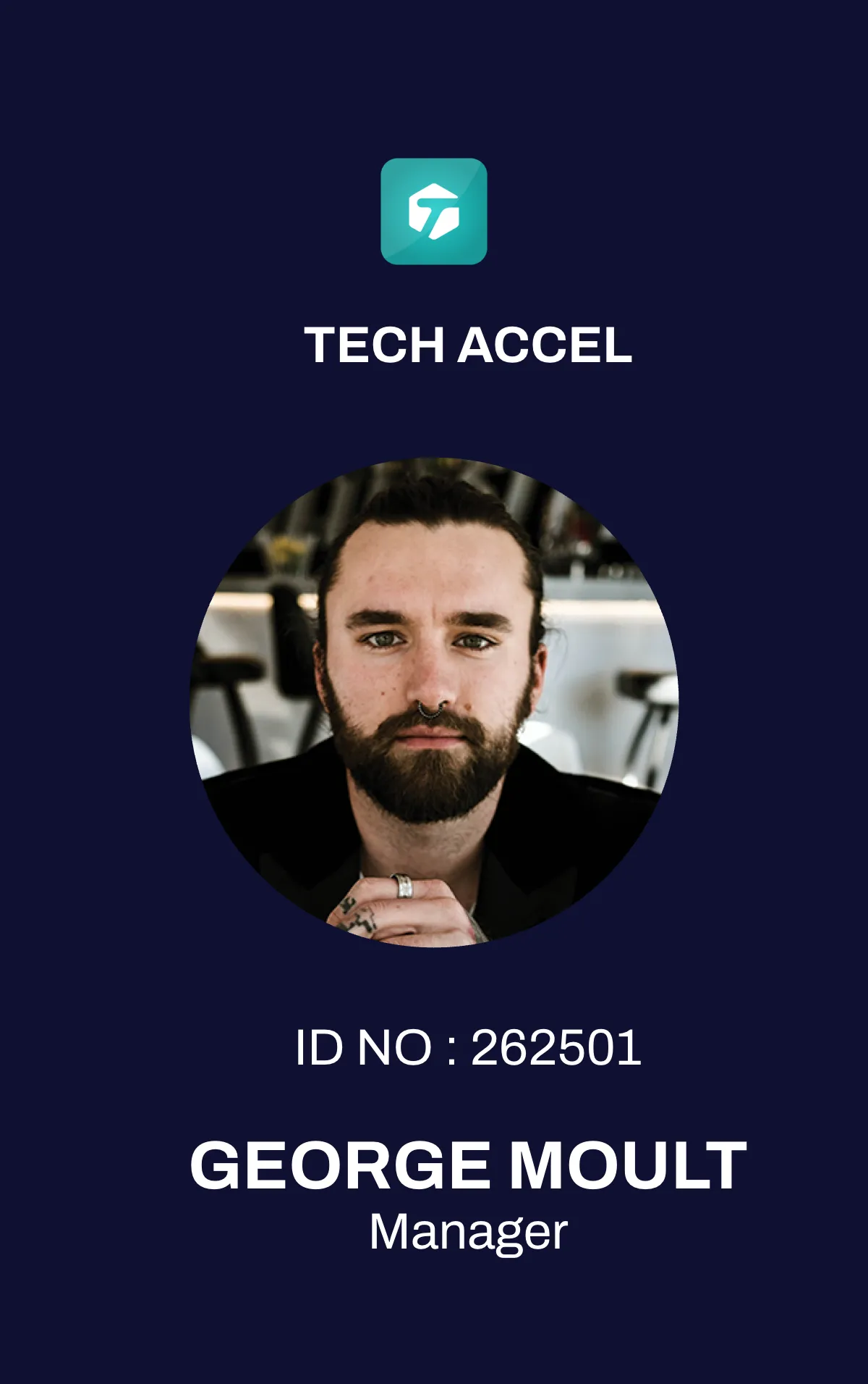 Free Company ID Card Templates Editable And Printable
