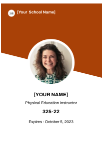 Modern School ID Card Templates - Edit Online & Download Example ...