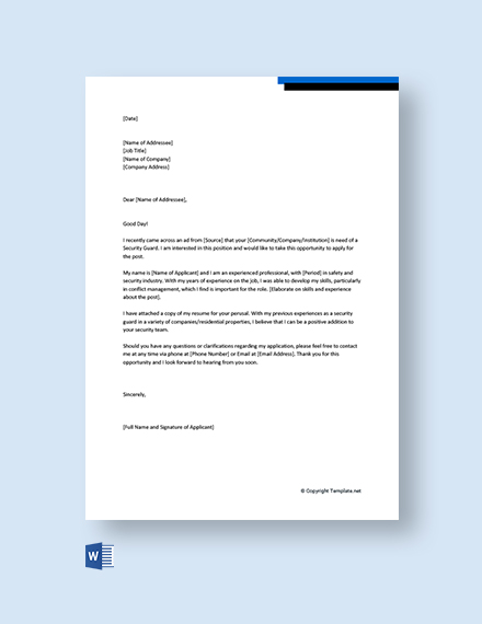 FREE General Manager Resignation Letter Template - Word | Google Docs ...