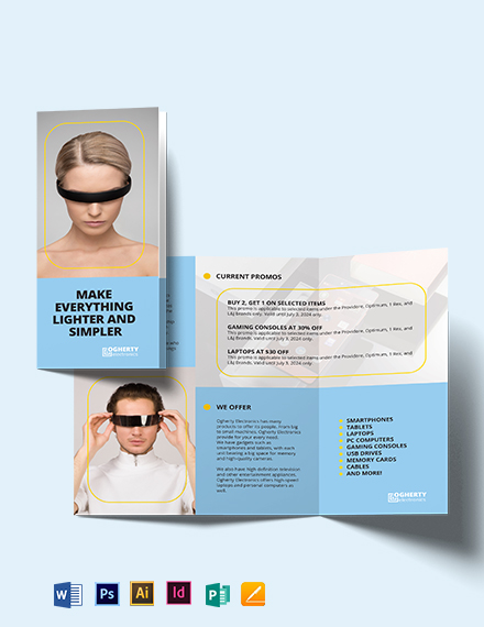 18+ Electronic Brochures - Free PSD, AI, EPS Format download