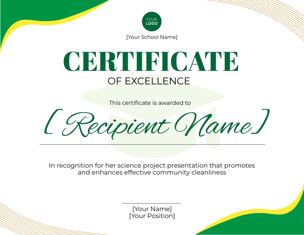 FREE Project Certificate Template - Download in Word, Google Docs ...