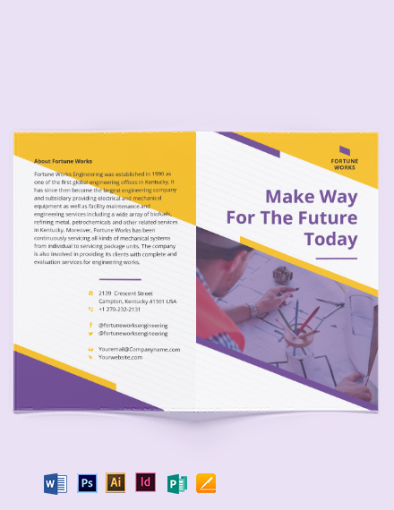 13+ Engineering Company Brochures - Editable PSD, AI, Vector EPS Format ...