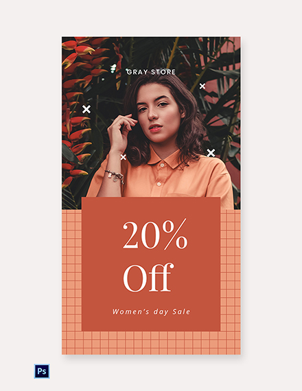 Creative Fashion Sale Whatsapp Post Template - PSD | Template.net