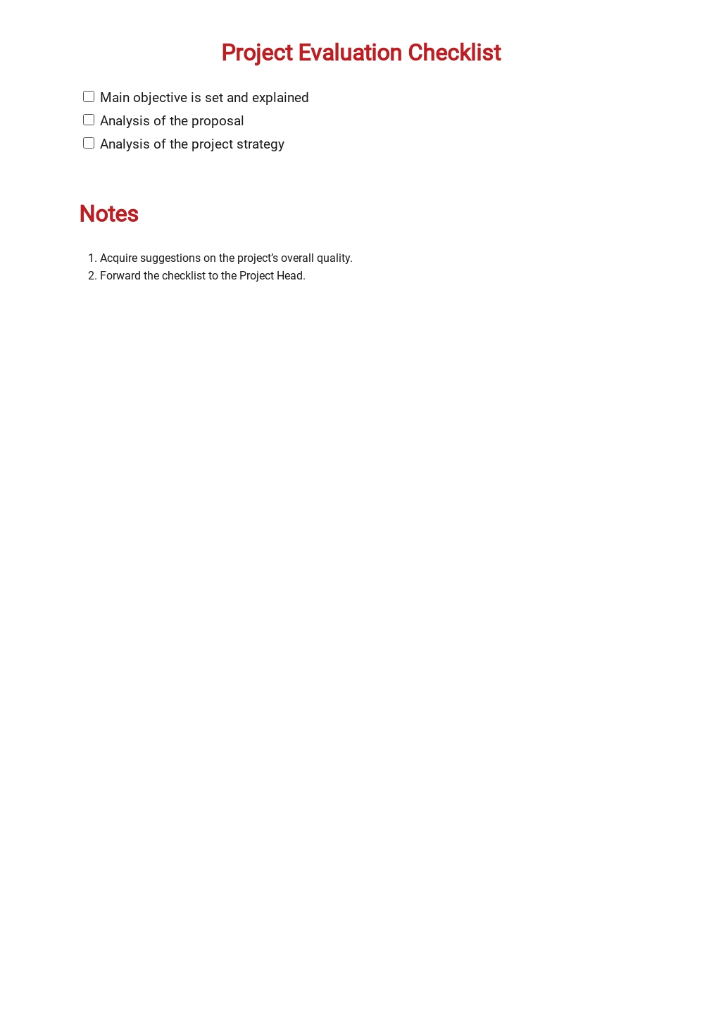 Free Construction Checklist Templates, 35+ Download in Word, Pages ...
