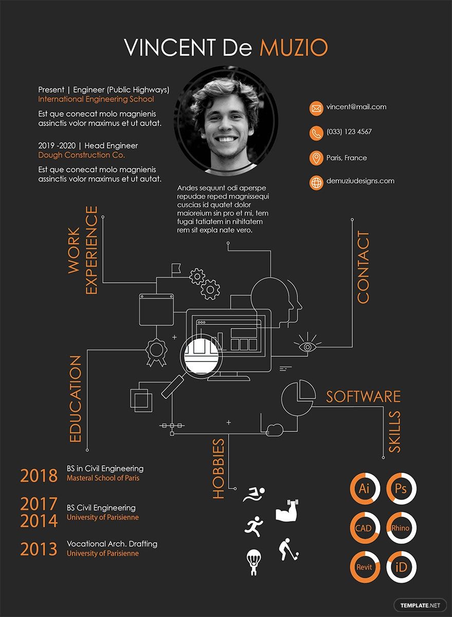 Medical Device Engineer Resume Template - Word, Apple Pages | Template.net