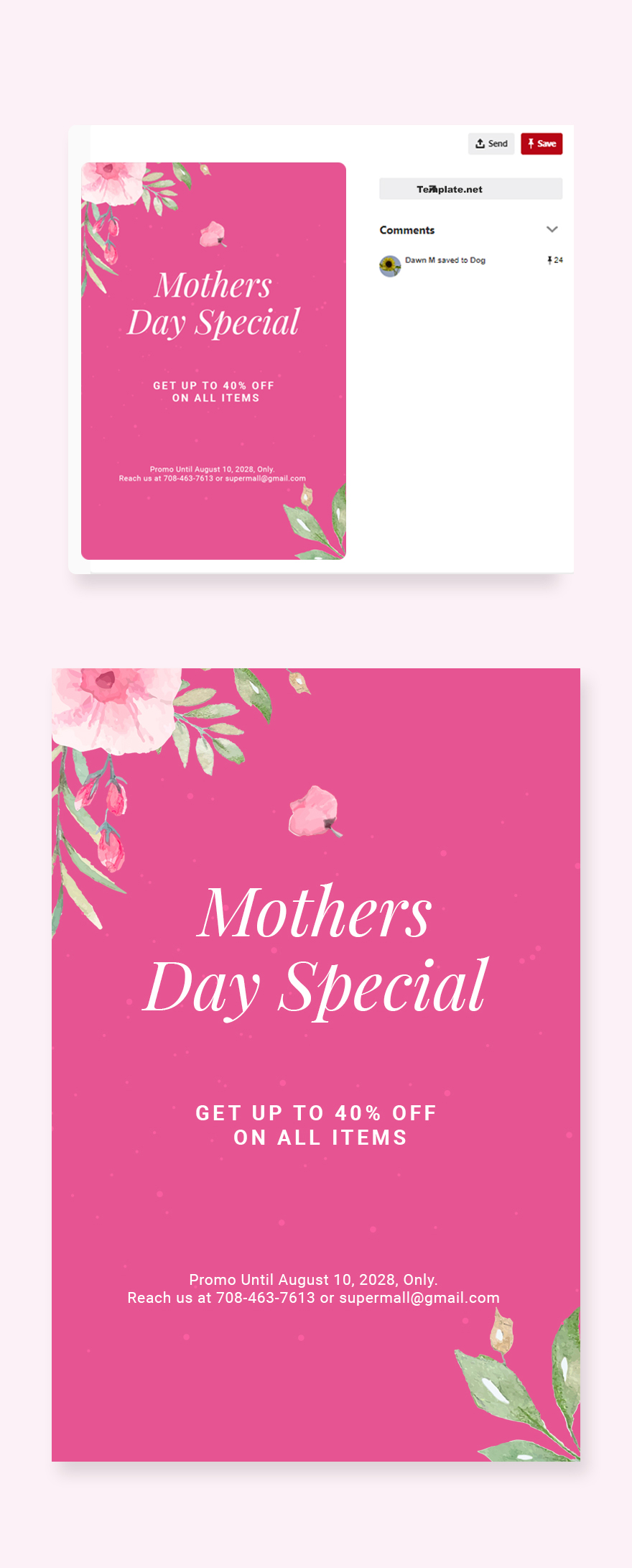 Father's Day Pinterest Pin Template - PSD | Template.net