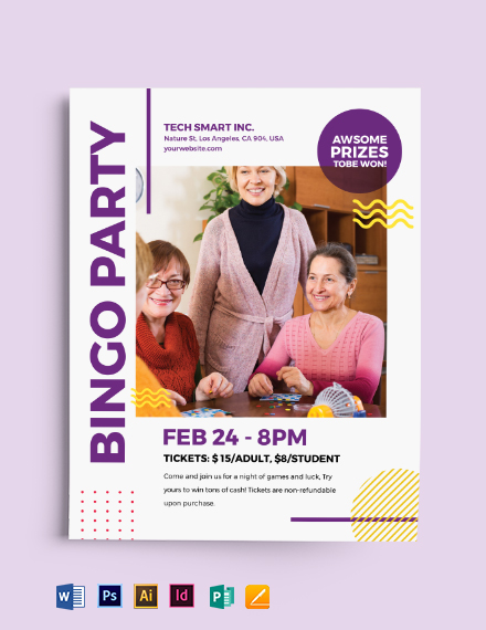 Word Bingo Template - 16+ Word Documents Download