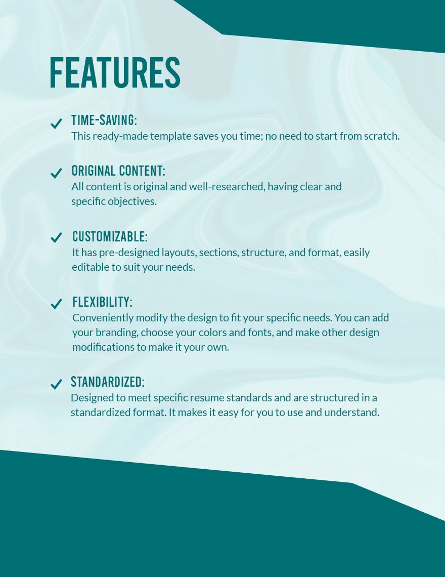 Free Internship CV Template - Download in InDesign | Template.net