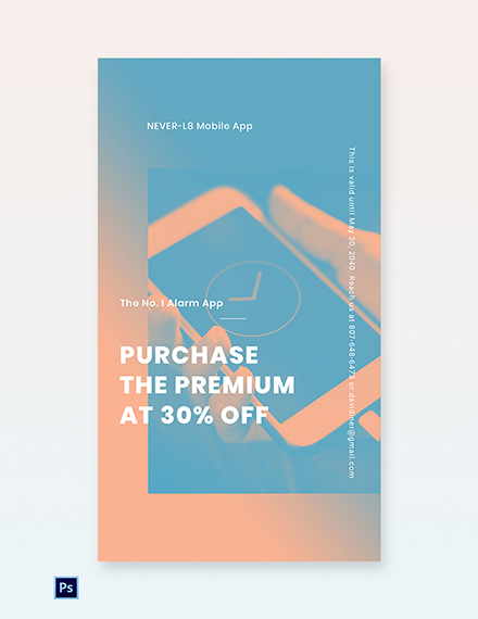 Mobile App Promotion Facebook Post Template - Download in PSD ...