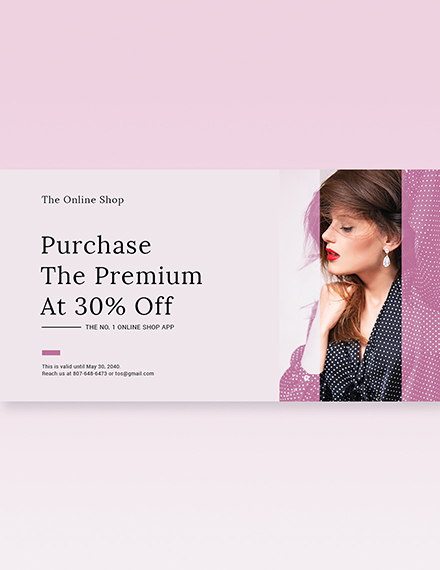 Shop App Promotion Facebook Post Template - PSD | Template.net