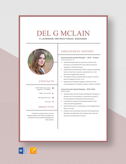 Presentation Designer Cover Letter Template [Free PDF] - Word | Apple ...