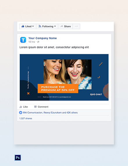 Smartphone App Promotion Instagram Post Template - PSD | Template.net