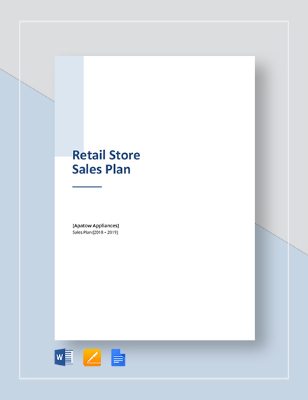 Retail Online Store Business Plan Template - Google Docs, Word, Apple ...