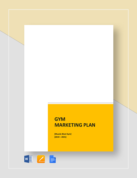 Gym Business Plan Template - 16+ Free Word, Excel, PDF Format Download