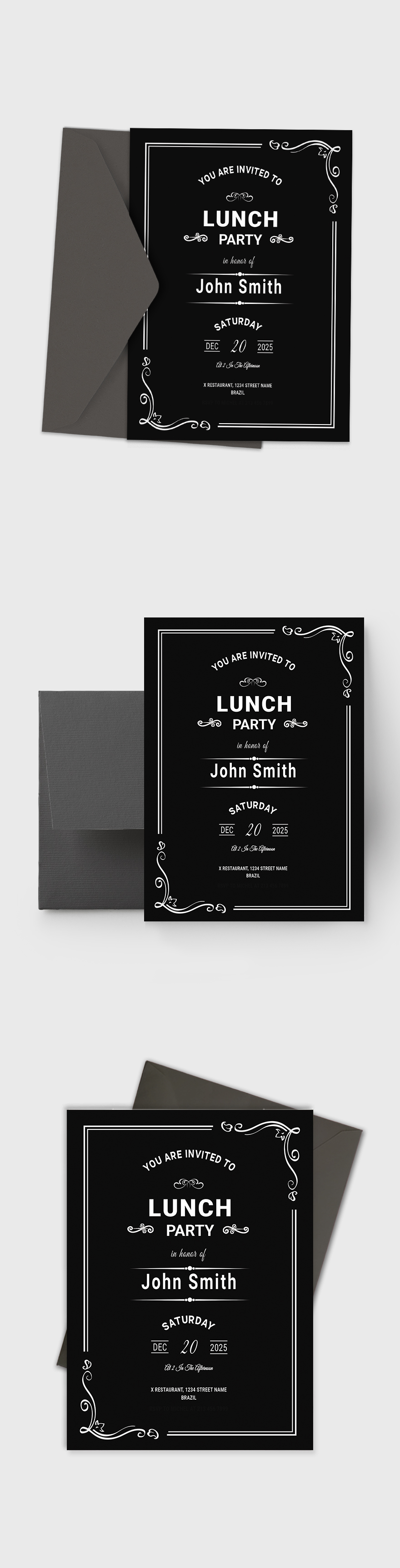 Office Farewell Lunch Invitation Template - Illustrator, Word, Outlook ...
