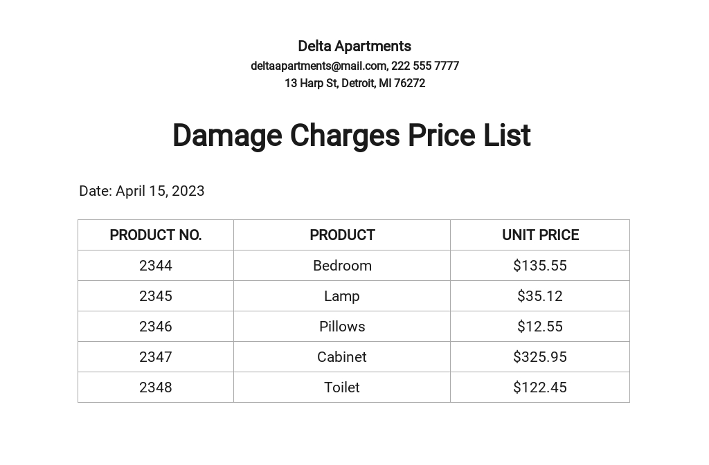 FREE Grocery Shop Price List Template - Word | Excel | Apple Pages ...