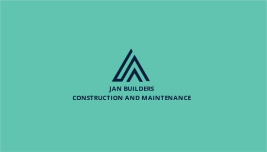 Construction and Maintenance Business Card Template