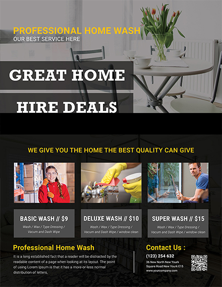 20+ House Cleaning Flyer Templates in Word, PSD, EPS Vector Format
