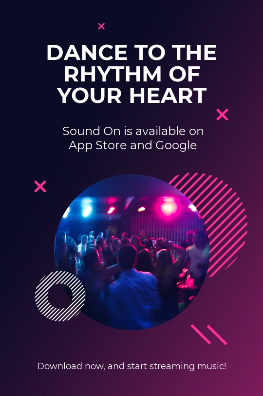 Modern Music App Promotion Instagram Post Template in PSD | Template.net