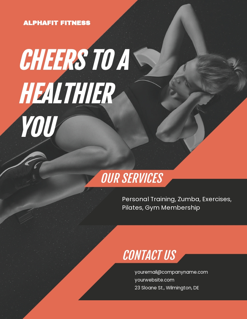 Personal Training Flyer Template