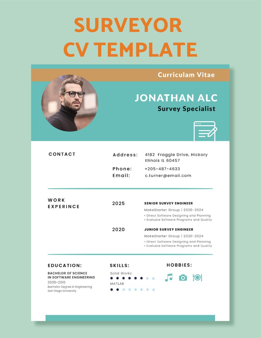Minimal Portfolio Template - InDesign, Word, Apple Pages, Publisher ...