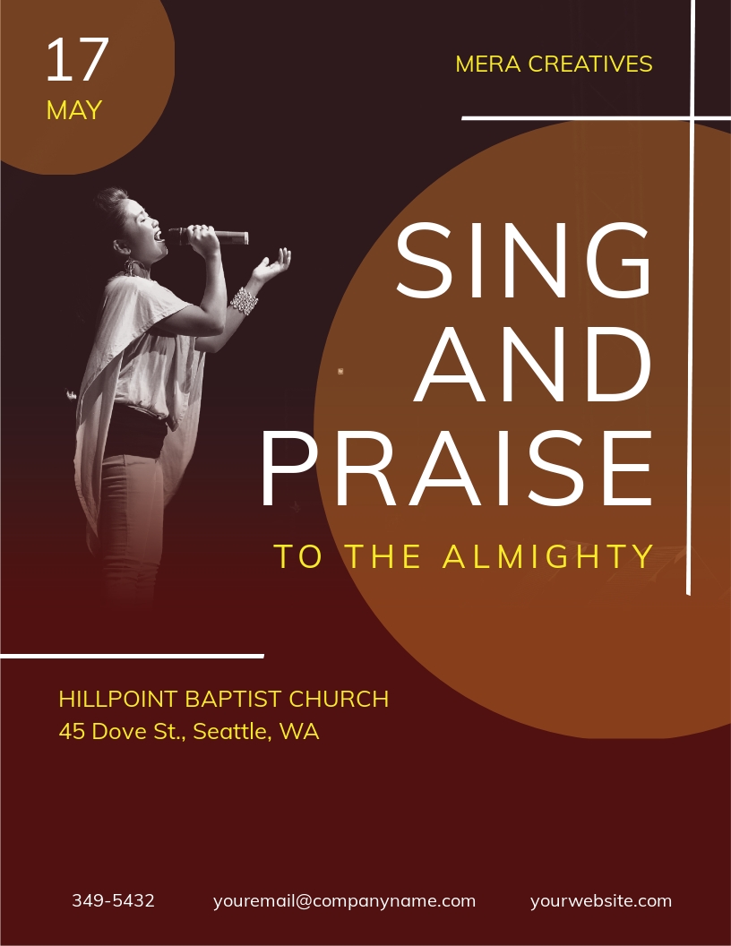 Church Conference Flyer Template