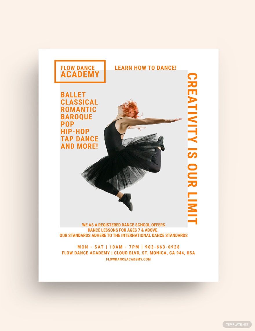 Free Disco Dance Party Flyer Template Google Docs Illustrator 