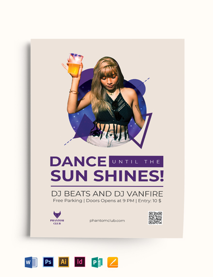 Talent Show Flyer Template - Illustrator, Word, Apple Pages, PSD ...