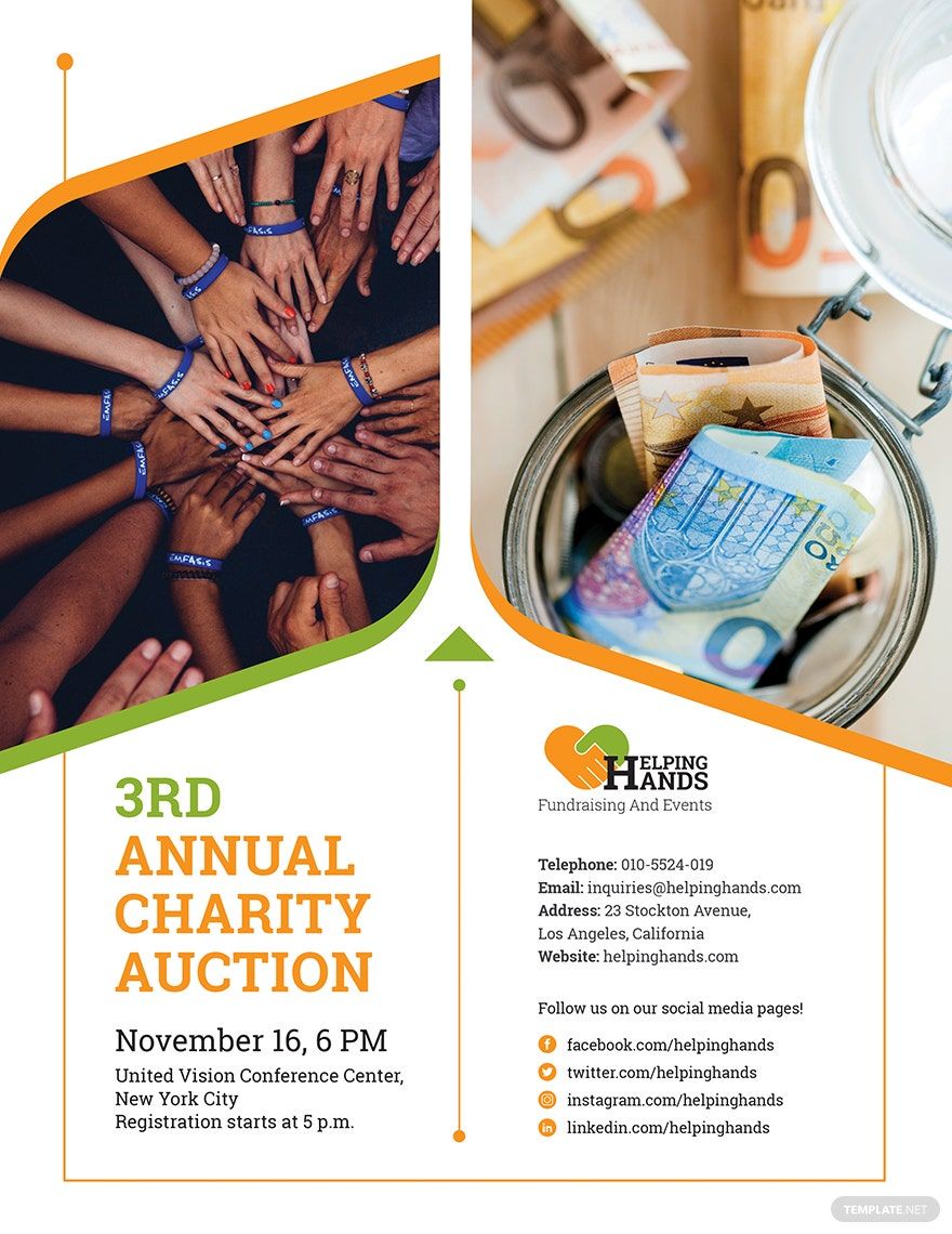 Fundraising Campaign Flyer Template Download In Word Google Docs