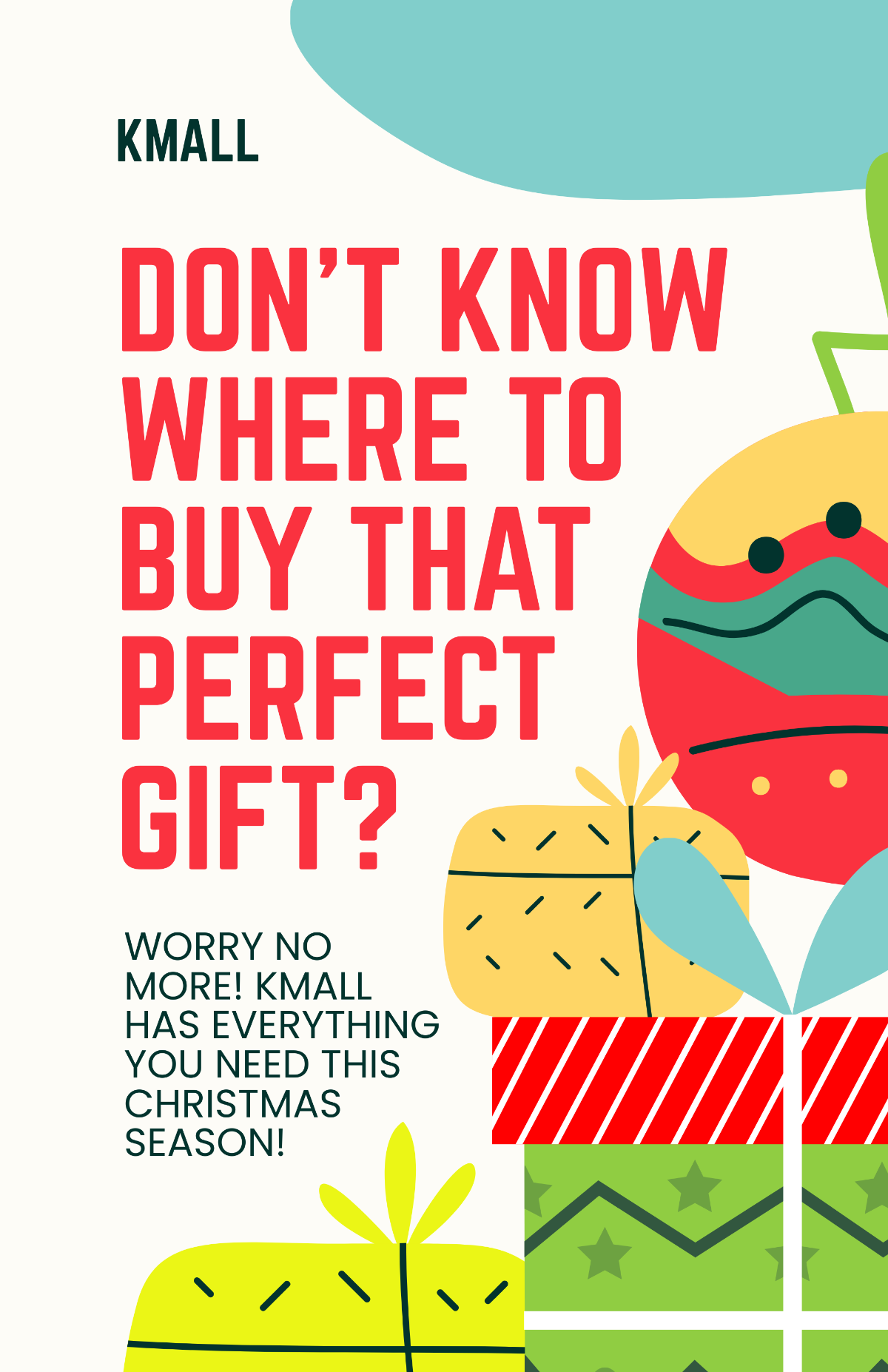 Free Christmas Advertisement Poster Template To Edit Online