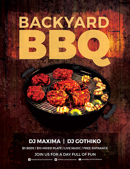 FREE Employee BBQ Party Flyer Template: Download 649+ Flyers in PSD ...