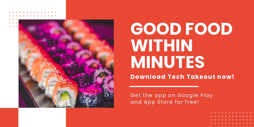 Editable Food App Promotion Twitter Post Template - PSD | Template.net