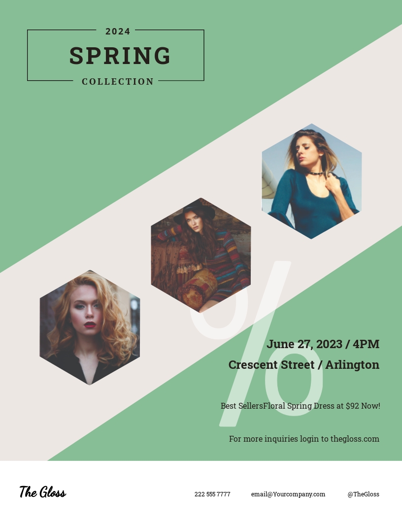 Spring Carnival Flyer Template | Template.net